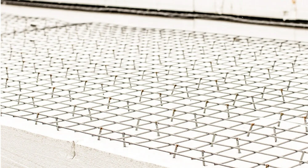 3D Styrofoam EPS Foam Wire Mesh Wall Panel - Lightweight, Fire ...