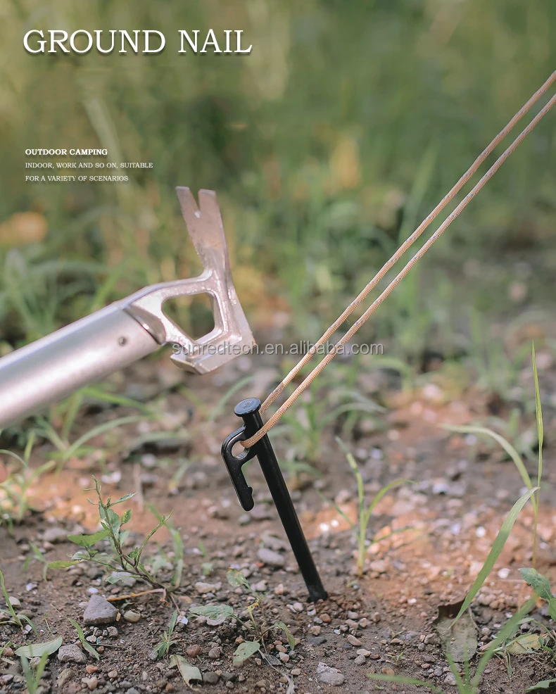 Outdoor Multifunctional Bold Tent Floor Nails Camping Accessories Steel ...