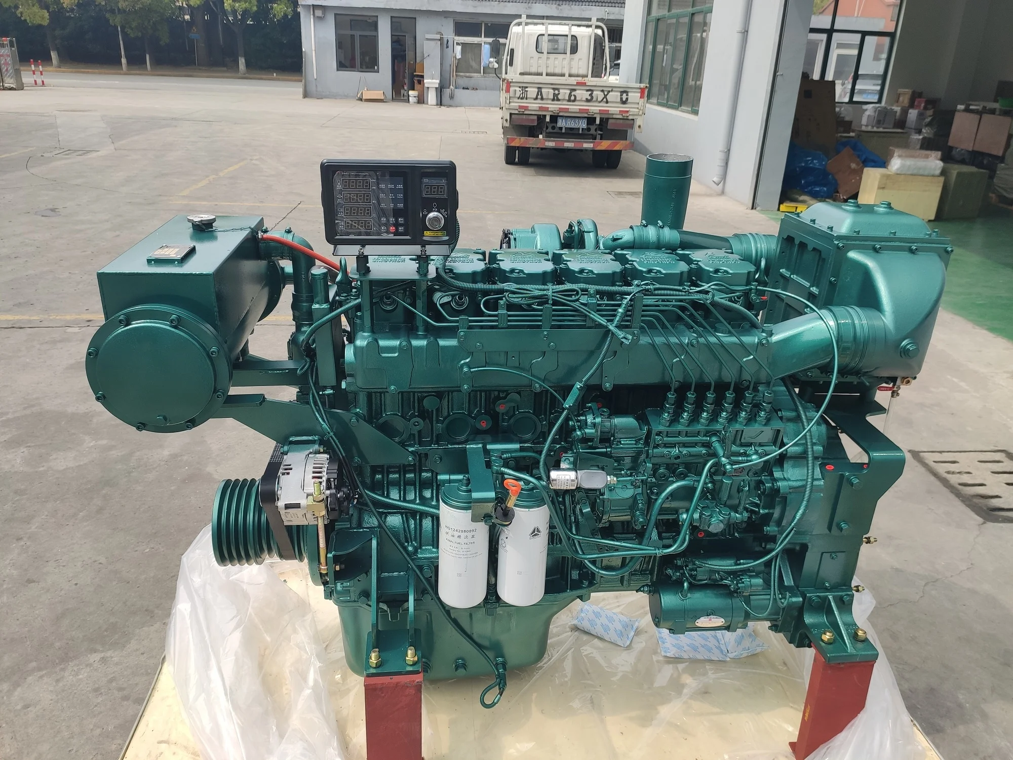 Sinotruk Marine Diesel Engine Fiberglass Boat Engine Sinotruk Marine Diesel Engine 295kw/401hp ...