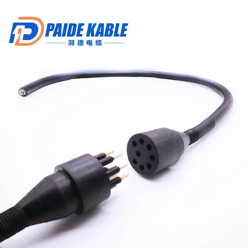 Subsea Wet Mate 4 Contact Water-tight Cord Underwater Bulkhead ...