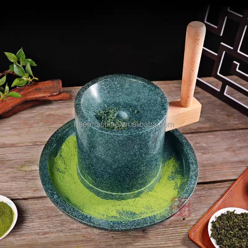 Natural Bluestone Matcha Grinding Machine - Easy to Operate