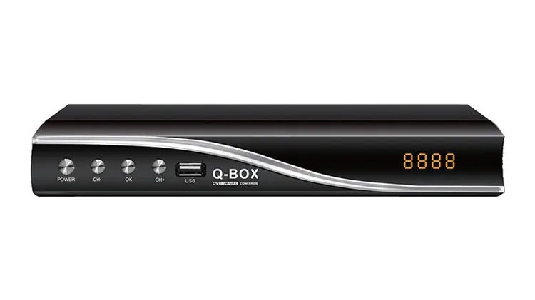 Q-box-decodificador De Tv De 25 Vatios,Receptor Satélite Echolink Dvb ...