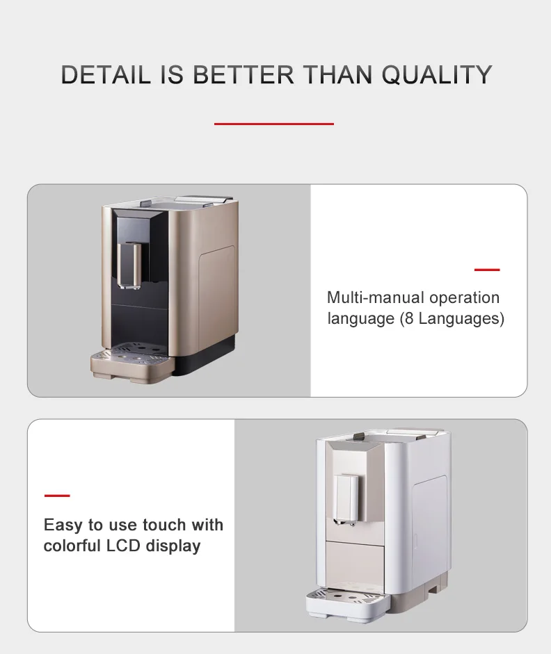 Smart Automatic Coffee Machine Espresso Fully-automatic Electric Coffee ...