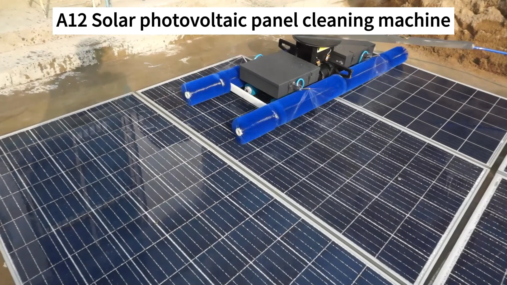 Pv Solar Module Panel Cleaning Equipment Machine Automaticpanel ...