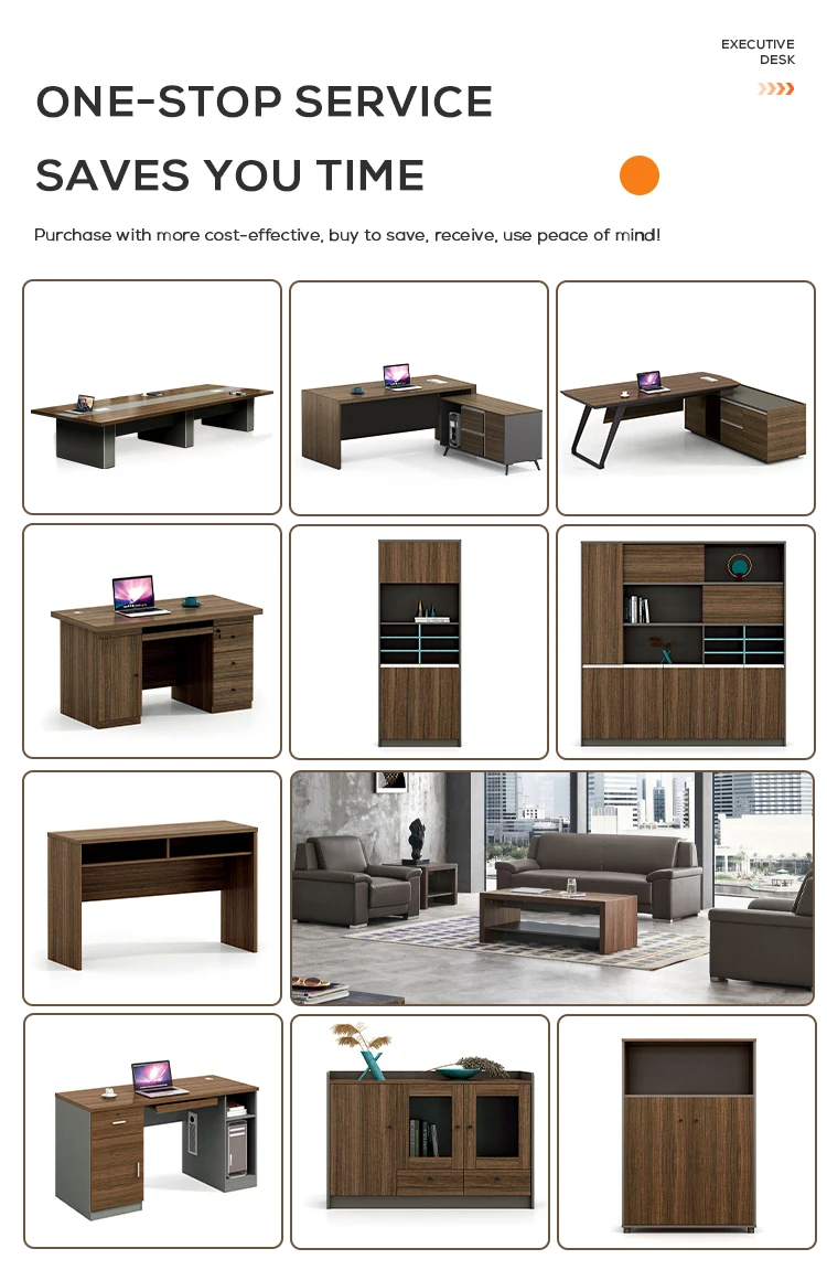 Modular Study Desk - Office Table with Drawers & Certifications