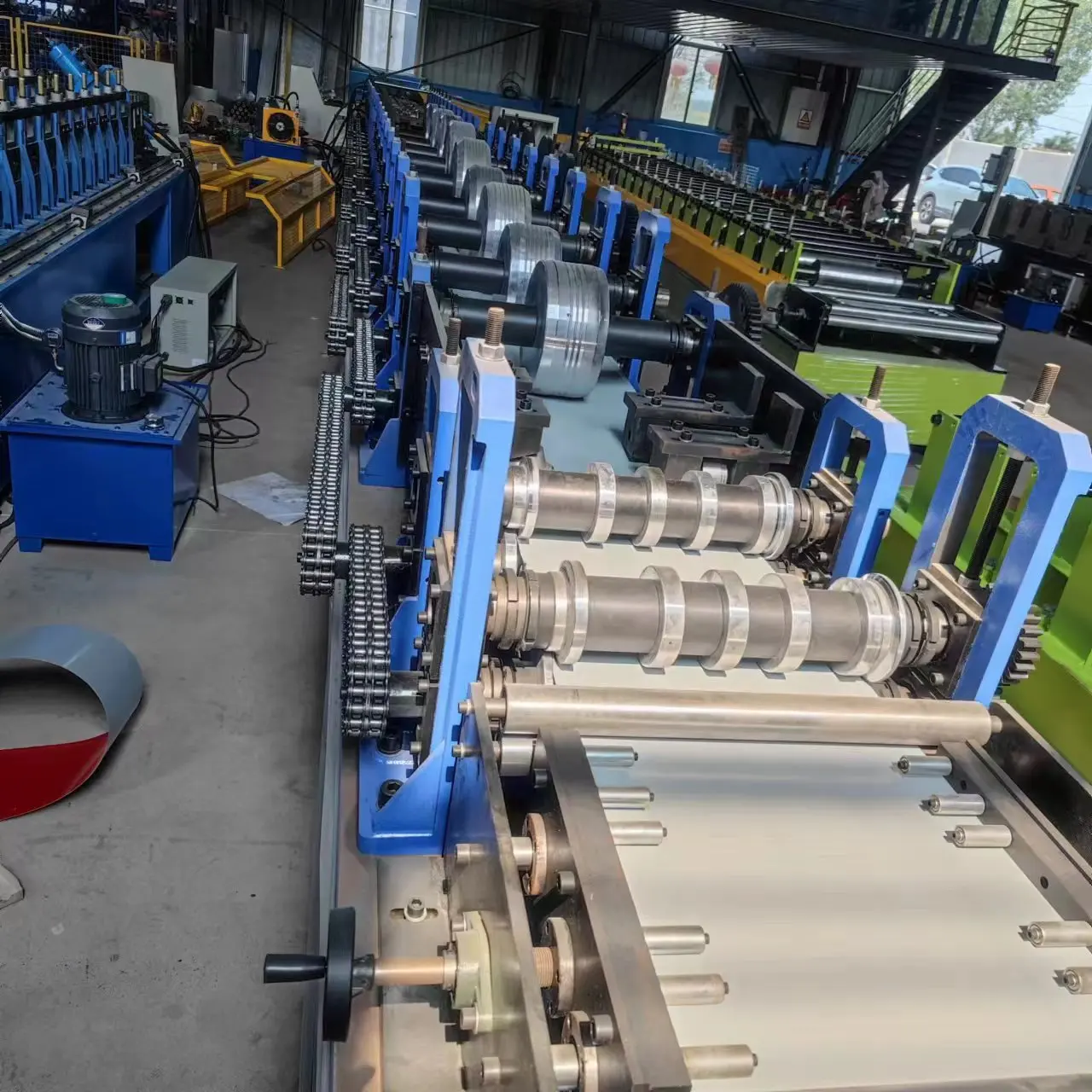Tube Rain Gutter Downspout Downpipe Making Production Line Down Pipe ...