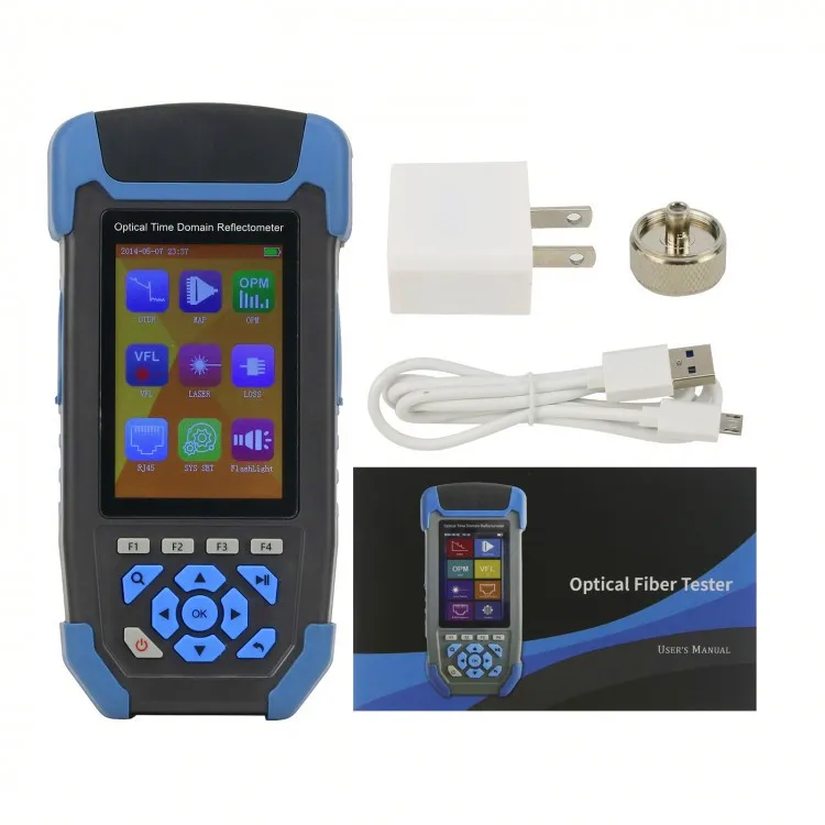 Potable Laser Detector Mini Otdr Optical Fiber Tester For Fiber Optic ...