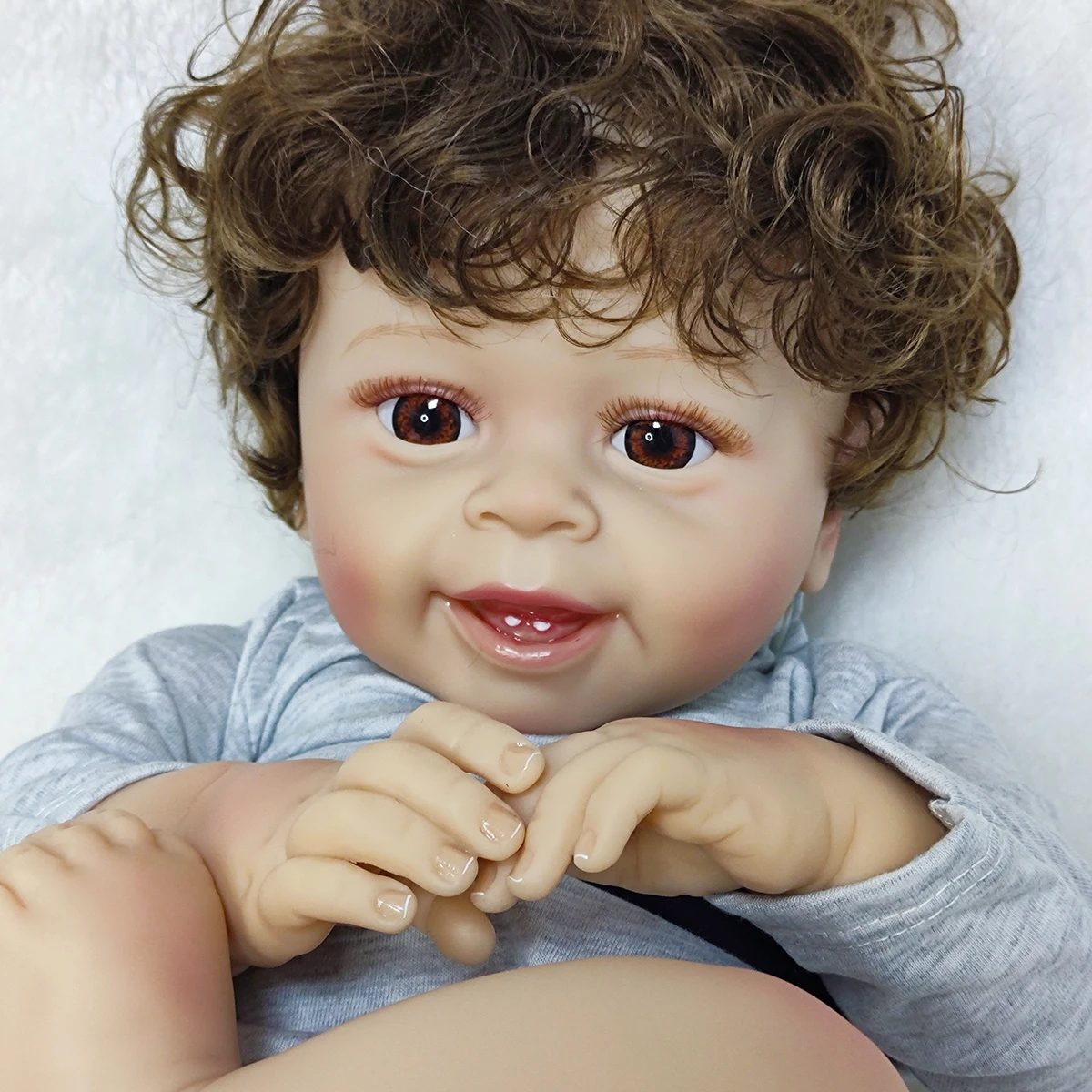 22 inch Silicone Full Body That Pee Realistic Vinyl And Silicone ...