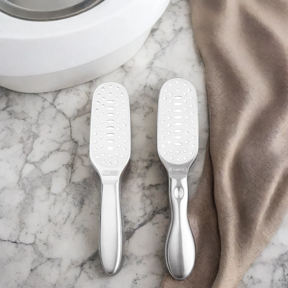 New Arrival Stainless Steel Pedicure Tool Custom Logo Laser Foot File ...