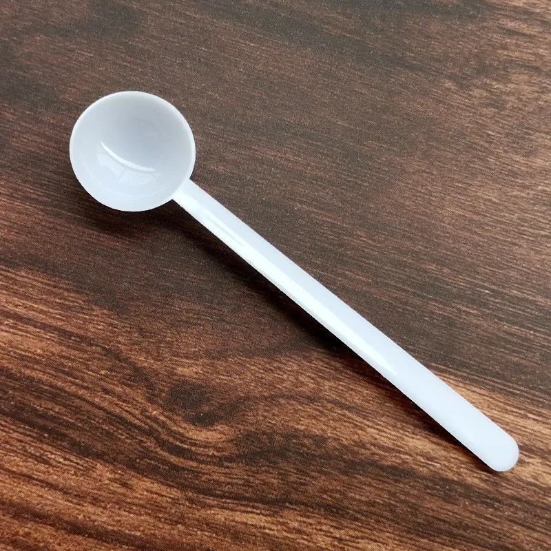 1.5g 3ml Powder Measuring Spoon 3g 6ml Disposable White Plastic Spoon ...