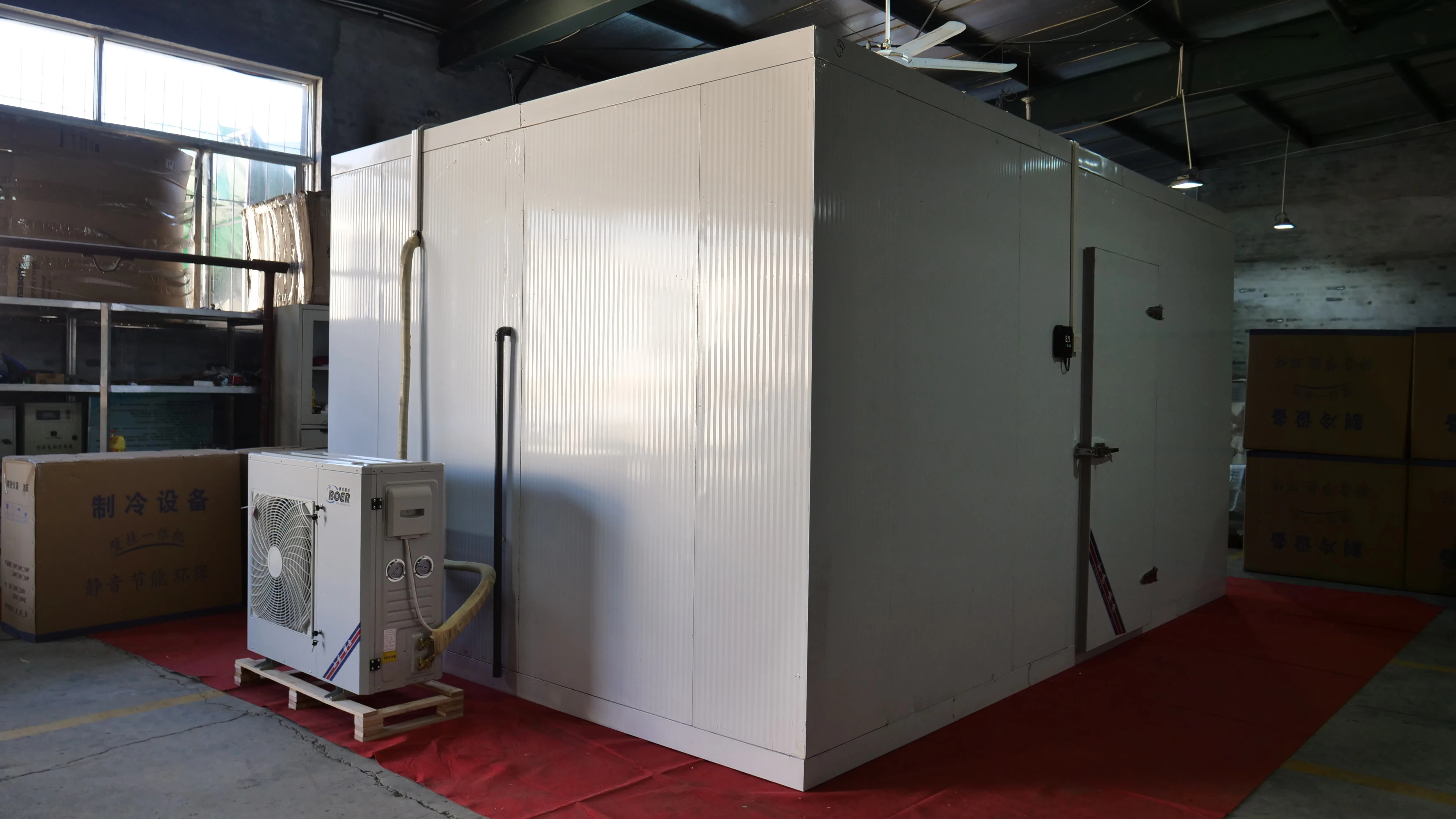 Cheap Custom Walk-in Color Steel Stainless Steel Freezer Refrigerator ...