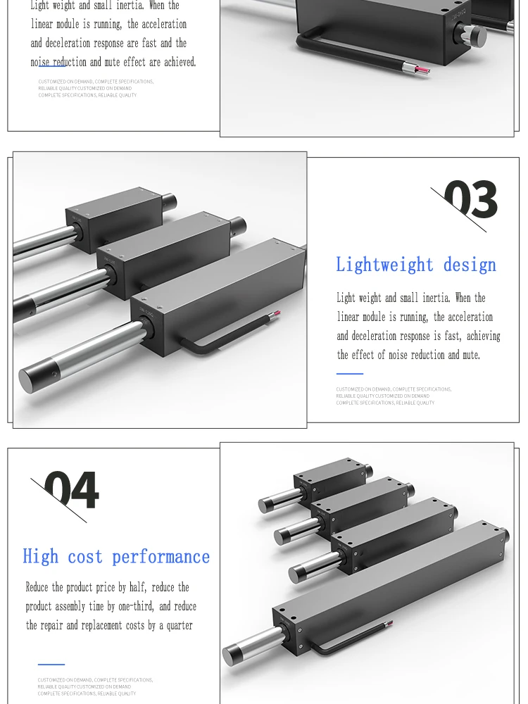 Brushless Industrial Shaft Reciprocating Linear Motor Variable ...