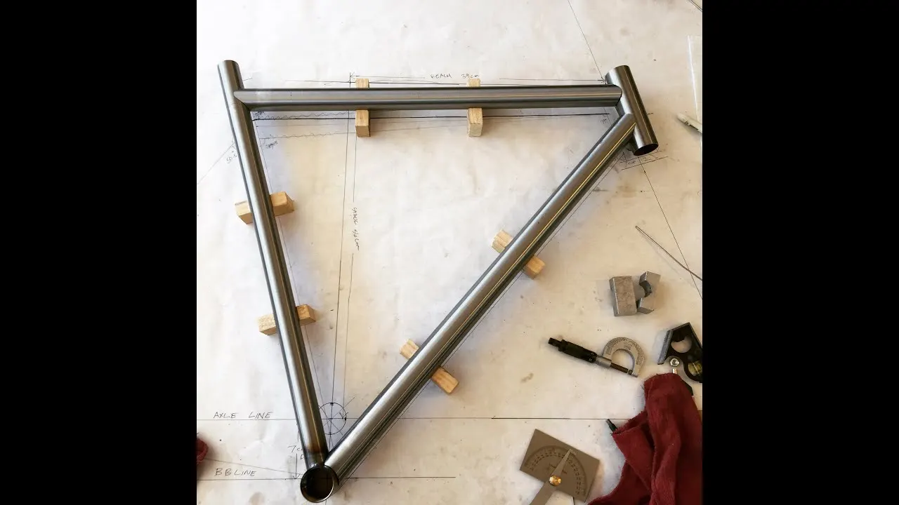 High Quality Frame Titanium Grade 5 Titanium Alloy Frame Tc4/ti-6al-4v ...