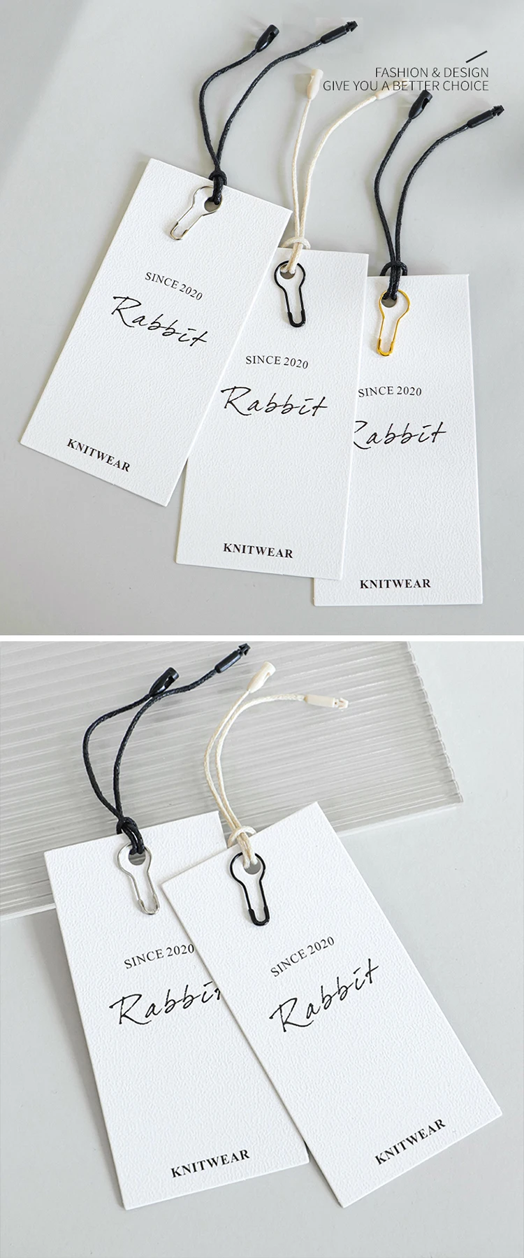 Custom Clothing Hand Tags - Professional Garment Labels