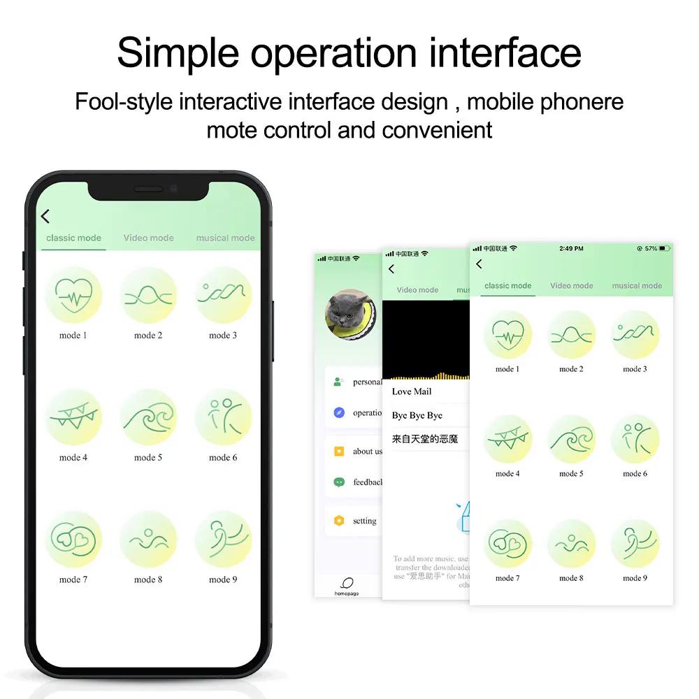 Mobile Phone App Remote Control Sex Games Enhance Couple Fun Products