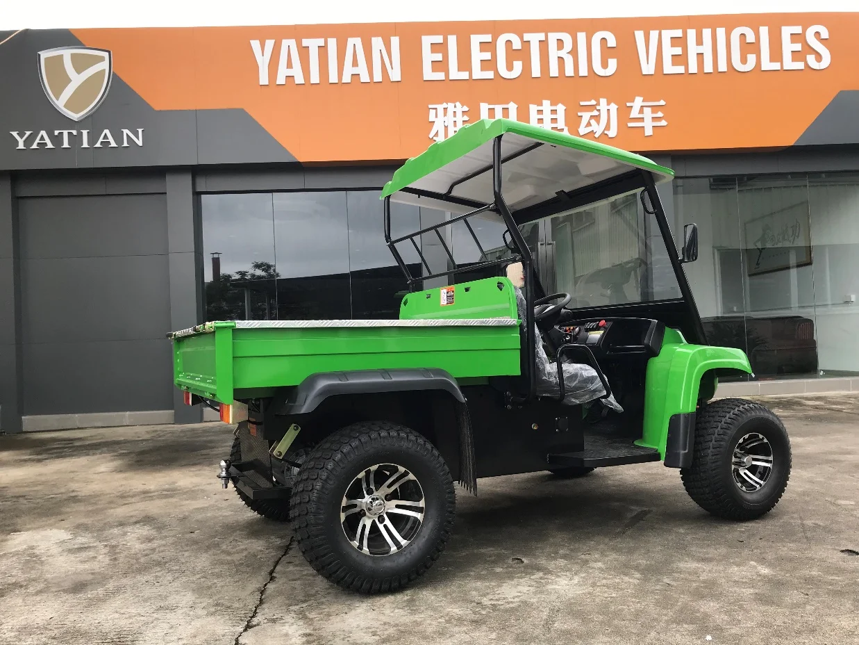 4x4 Electric Powered Farm Utility Vehicle Electric Golf Cart For Sale ...