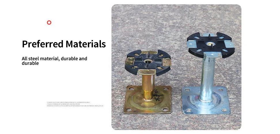 Galvanized Adjustable Raised Floor Pedestals Heavy Duty| Alibaba.com