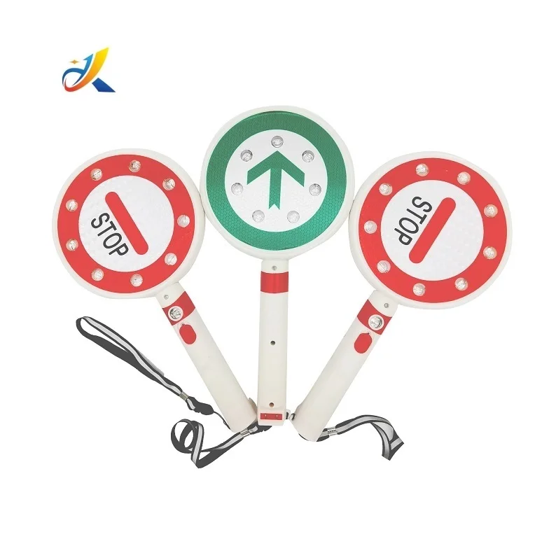 High Brightness Led Stop Go Warning Traffic Light - Road Safety Signal ...