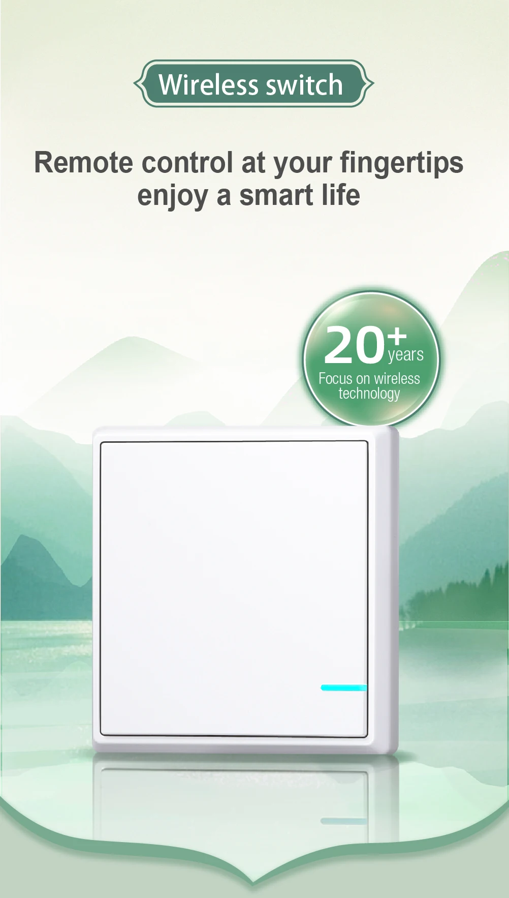 Waterproof New Products Home Automation Wireless Remote Control Smart ...