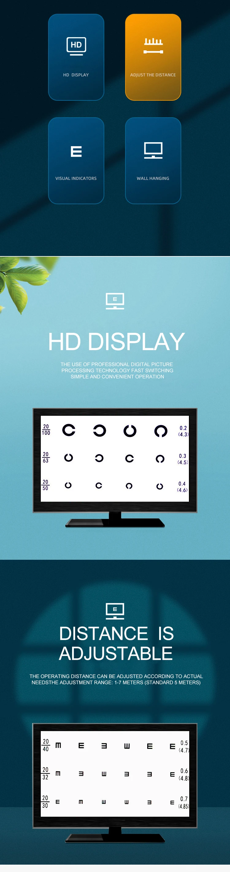 High Quality Ophthalmic Equipment - CP-27A Chart Projector