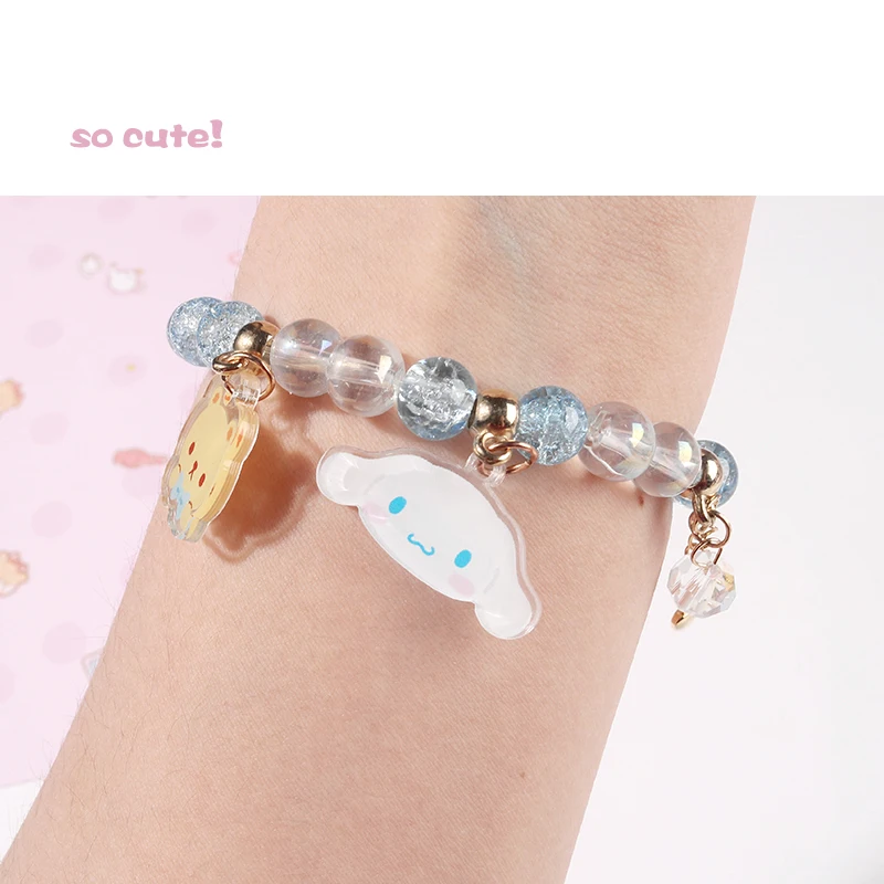 Sanrio Cinnamoroll,My Melody,Pompompurin,Kuromi,Pochacco Bracelet - Buy ...