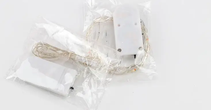 Battery Operated Cr2032 Twinkle Mini Leds Copper Silver Wire 10 Led ...