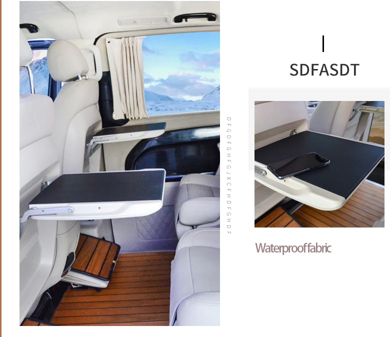 Car Luxury Seat Electric Back Panel Tray Table Folding