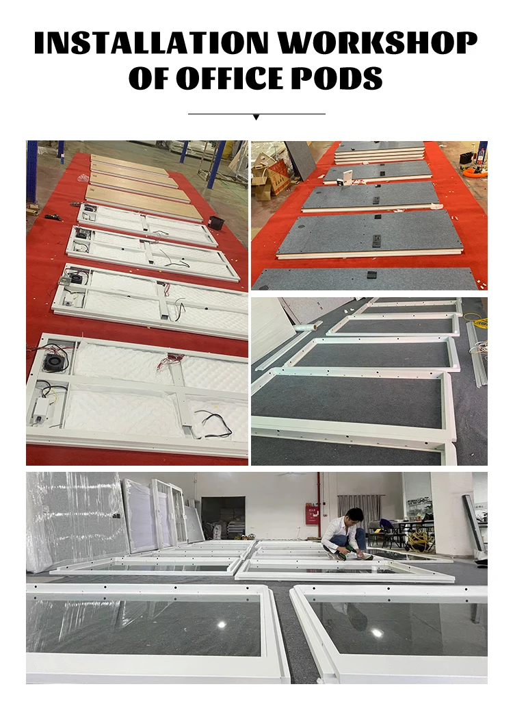 Privacy Pods Soundproof Booth - Modern Modular Office Solutions