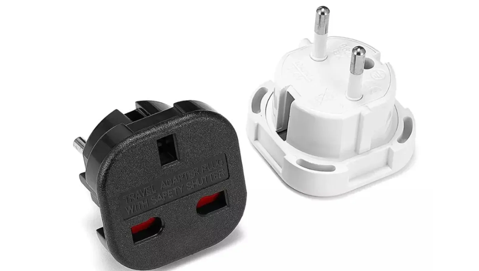 Uk 3 Pins With Safety Shutter To 4.0mm Euro Adapter Plug - Buy Euro ...