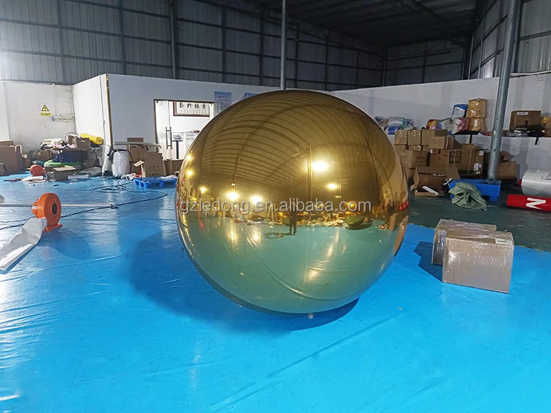 PVC Inflatable Mirror Ball Balloon Giant Spheres Christmas Decoration ...