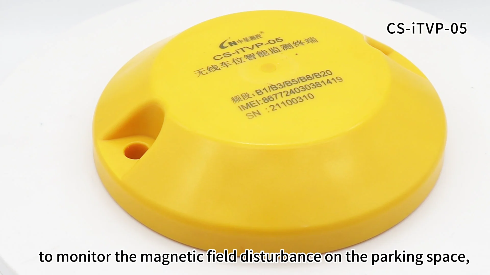 Parking Space Occupancy Detection Wireless Parking Sensor Cs-itvp-06 ...
