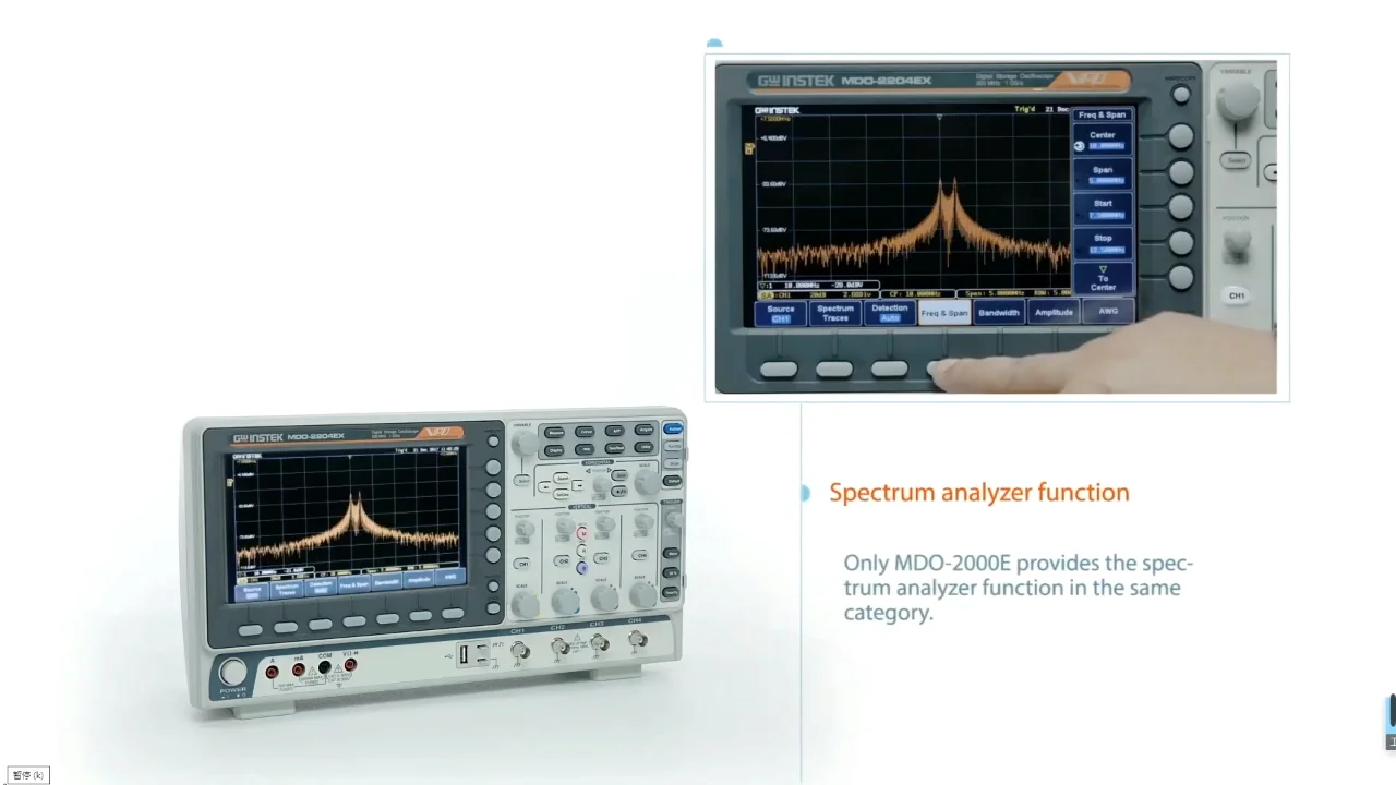 Gwinstek Gds-3000a Digital Storage Oscilloscopes (gds-3352a,Gds-3652a) Channel Bandwidth - Buy ...