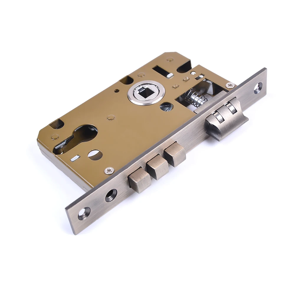 4585 Lock Body - Durable Brass Door Lock for South America