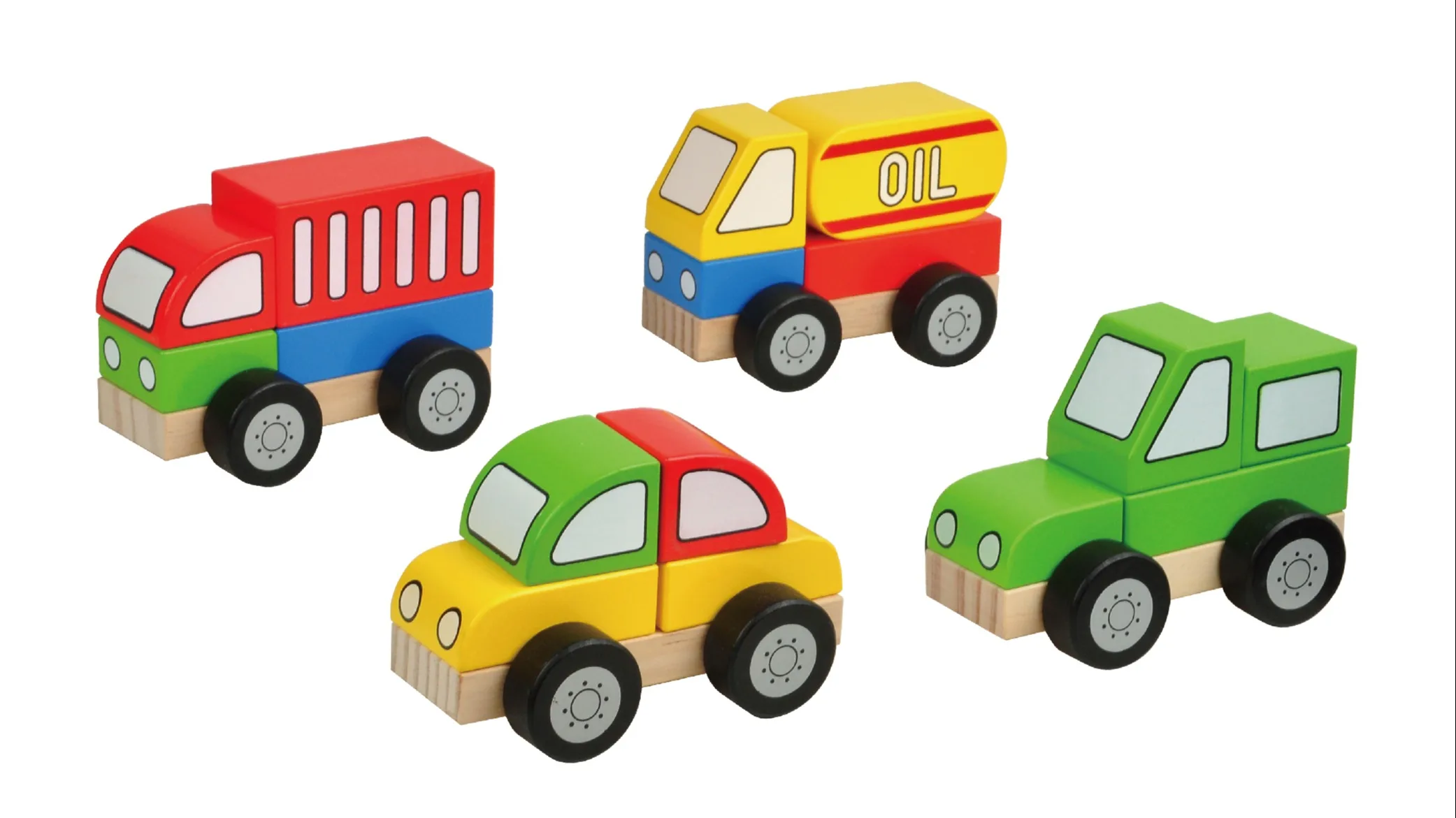 Educational Toys Montessori Unpainted Building Block Diy Toy Wooden ...