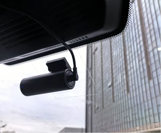 Mini ADAS Dual Lens 4K Car Camera Dashcam with HUD GPS