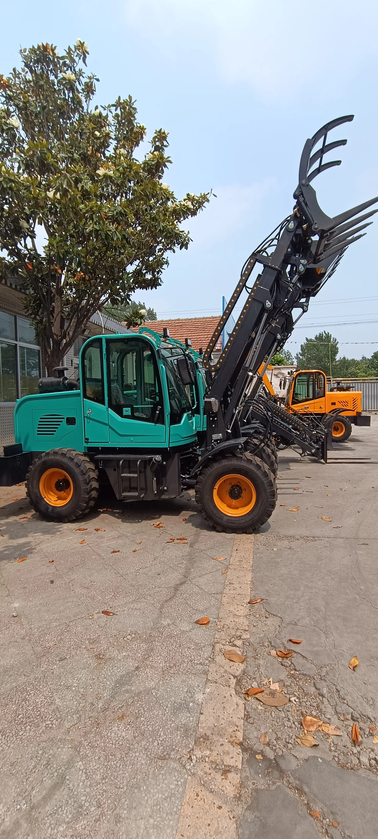 New YT930 2.5ton Mini Telescopic Loader Boom Wheel Loader with CE ...