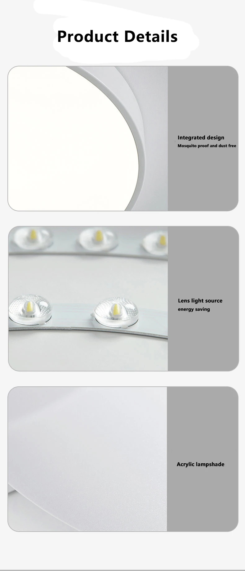 Frameless Recessed LED Panel Lights - Efficient Office Lighting