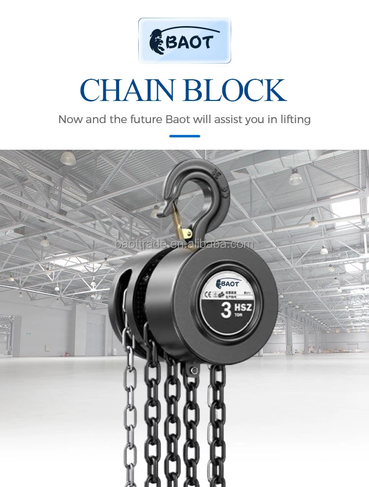 Customized Support 2200 LBS 1 Ton Manual Chain Hoist Lifting Tool Mini ...