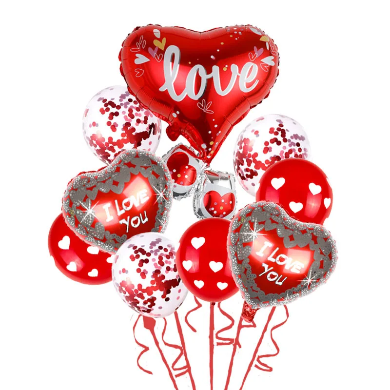 Valentine's Day Balloon Bouquet - Heart Shape Kits