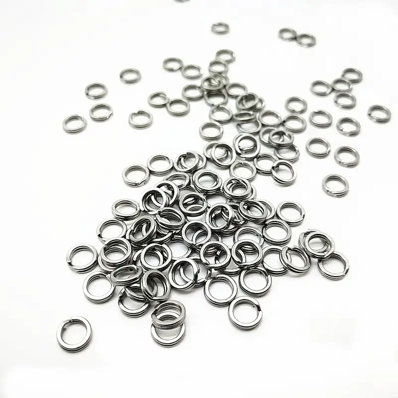 Stainless Steel Split Rings - Durable Fishing Accessories