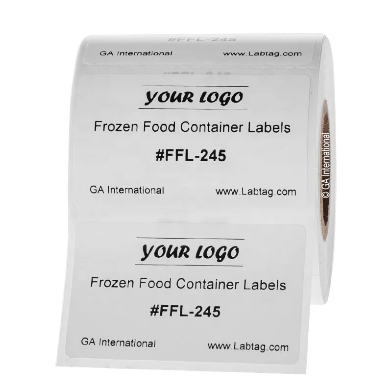 Frozen food labels Labeling Frozen Food Industry Self-Adhesives ...