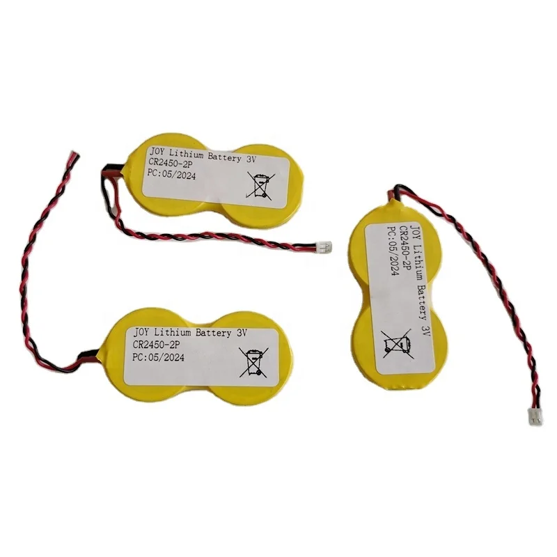 CR2450 button cell 3.0V 1200mAh CR2450 battery pack 2p 3v for tags ESL ...