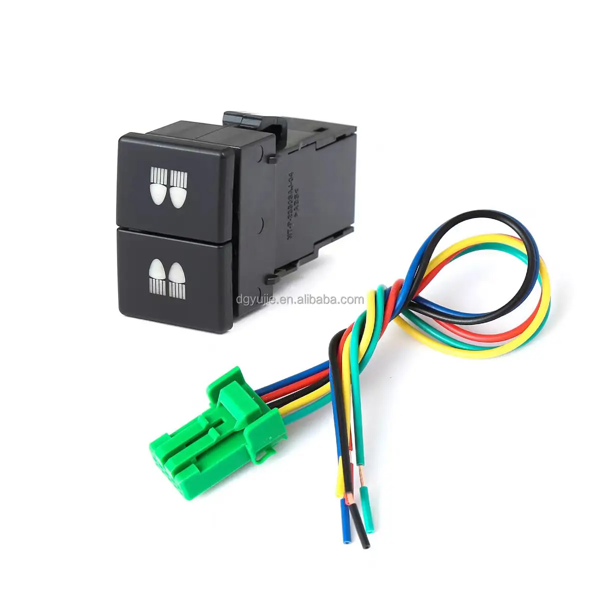 Isuzu Dmax LED Dual Push Button Switch - IP65 Waterproof