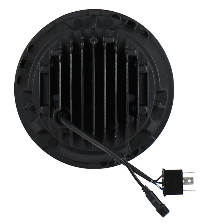 Factory Custom Modified Rgb7 Color Angel Eyes 7 Inch Led Headlight For ...