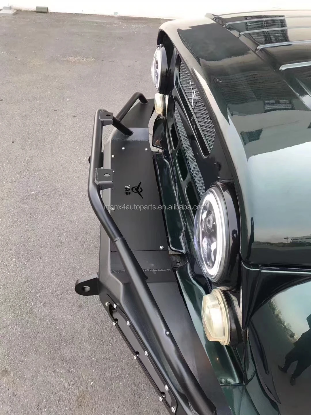 Manx4 4wd Bull Bar Nudge Bar Steel Front Bumper For Uaz Hunter - Buy ...