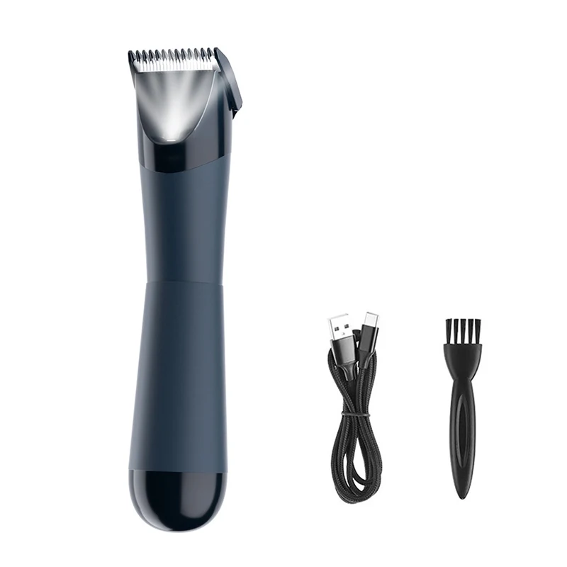 2 In 1 Men Body Bikini Hair Trimmer Waterproof Slim Epilator Mustache ...