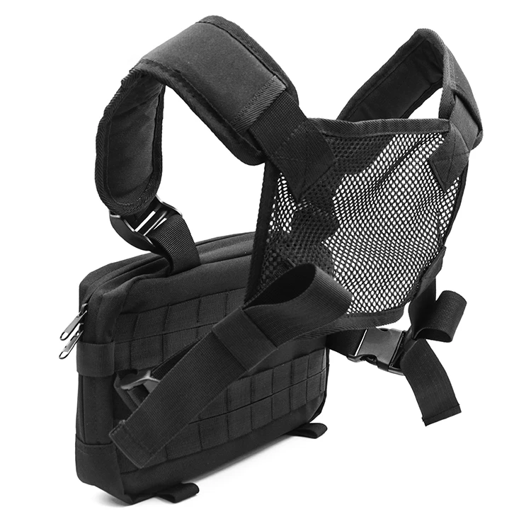 SIVI Outdoor Tactico Chest Rig Utility Drop Holster Molle Bag Tactical ...