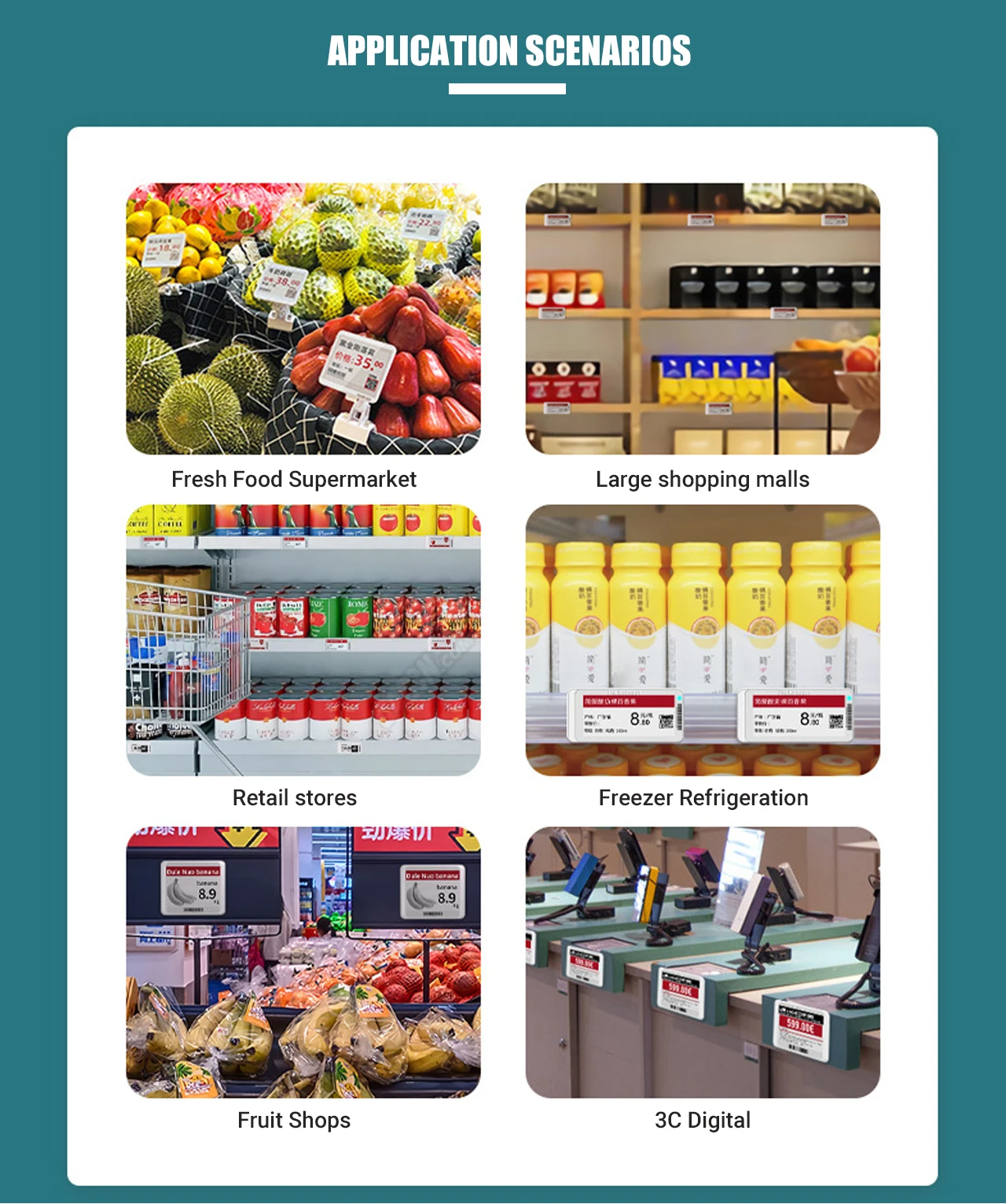 High Quality Electronical Shelf Label - Digital Price Tags 2.9 ...
