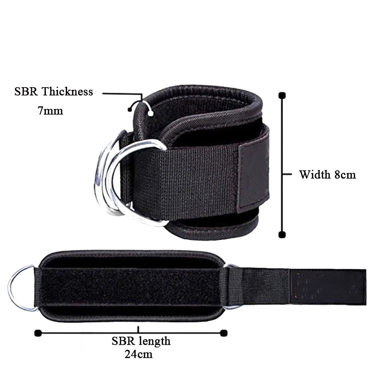 Custom Ankle Straps For Gym Family Fitness Neoprene Padded Weight ...
