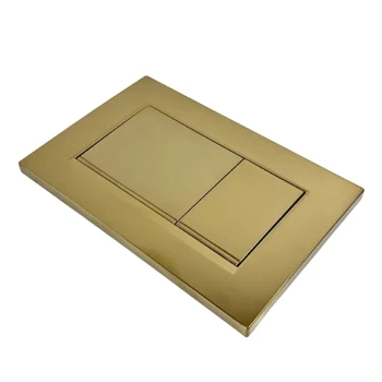 Manufacturer Wall Mounted Gold Bathroom Press Toilet Flush Value ...